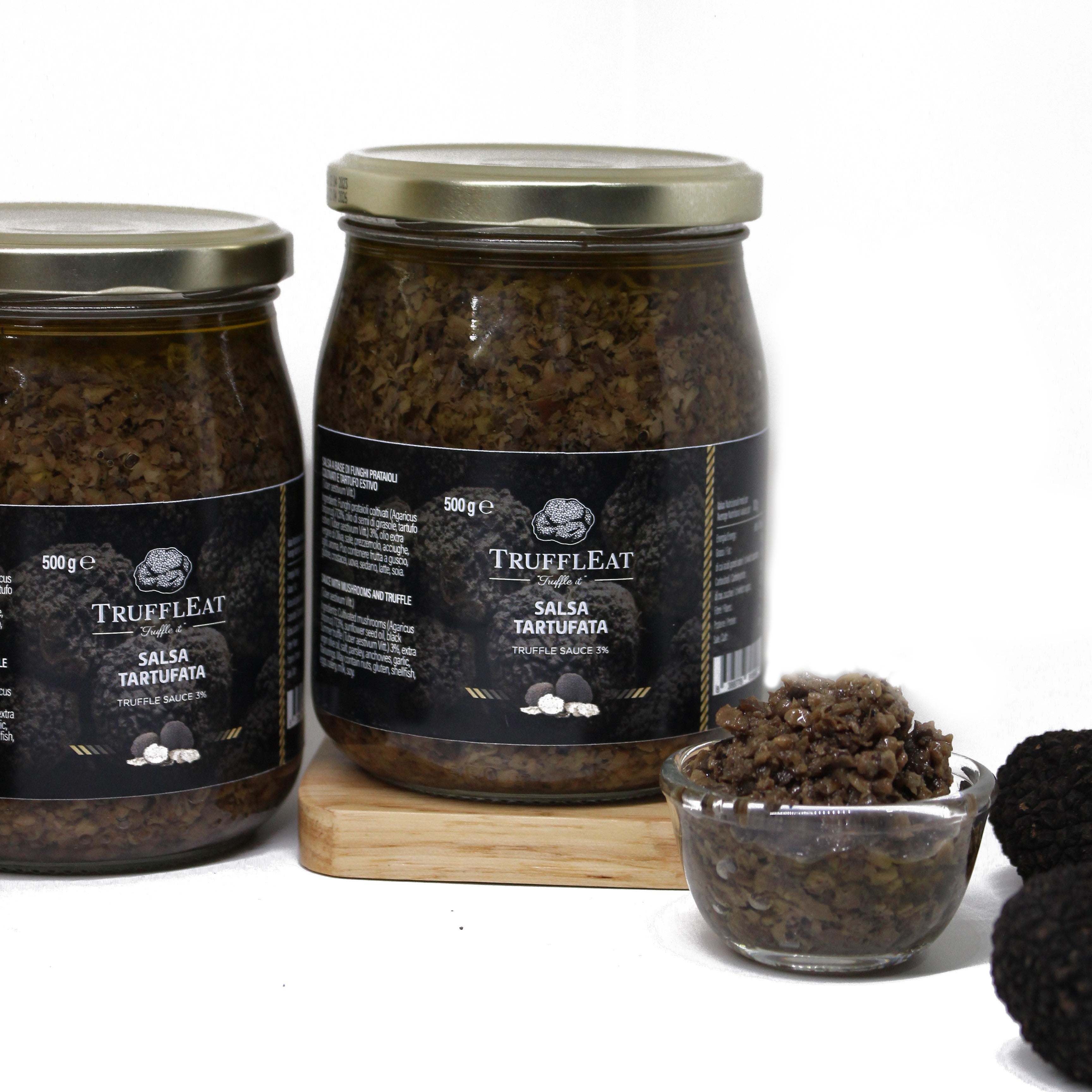 Black Truffle Sauce 10% 500 gr – Truffleat Thailand