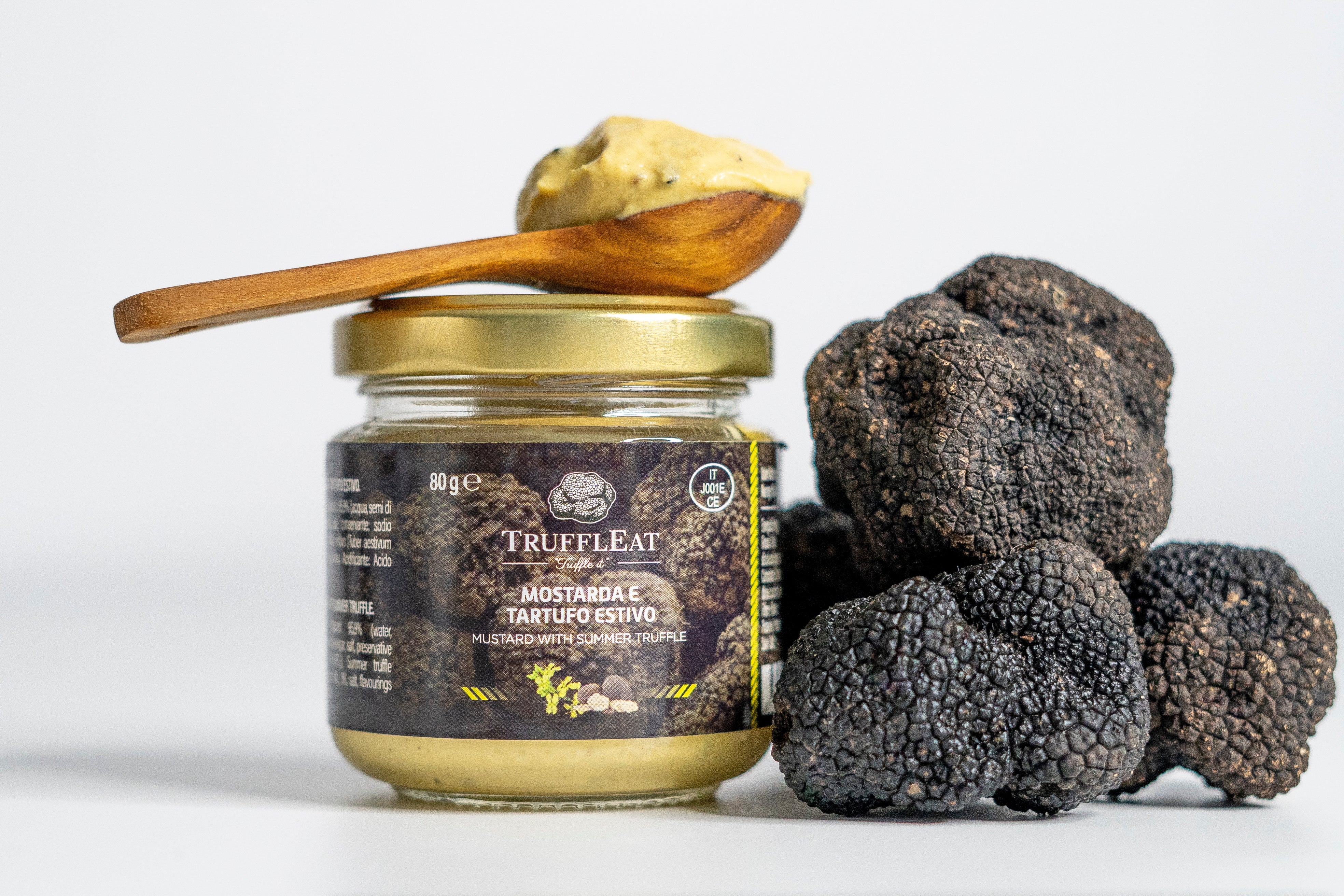มัสตาร์ดและเห็ดทรัฟเฟิลดำ 80 gr – Truffleat Thailand